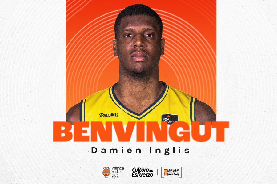 Damien Inglis, más presencia en la pintura para el proyecto taronja ...