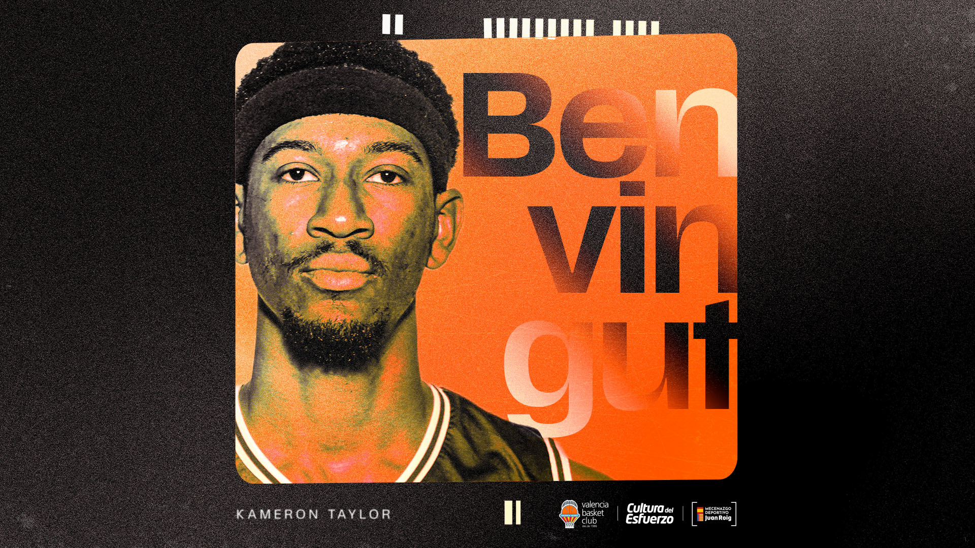 Kameron Taylor, First New Signing for 2025-26 Valencia Basket men's ...